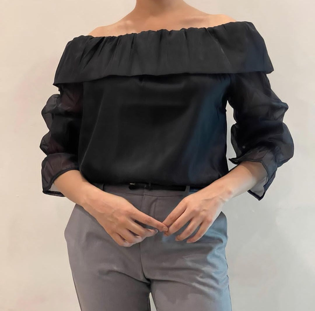 Off shoulder top – Osen.pk